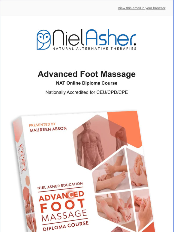 Niel Asher Education: Advanced Foot Massage Diploma | Milled