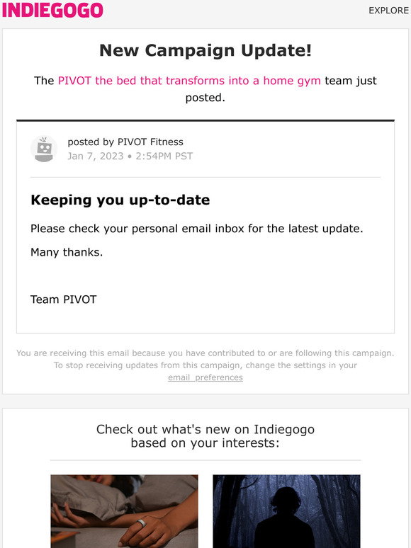 Indiegogo: 📢 Update #18 from PIVOT the bed that transforms into a home ...
