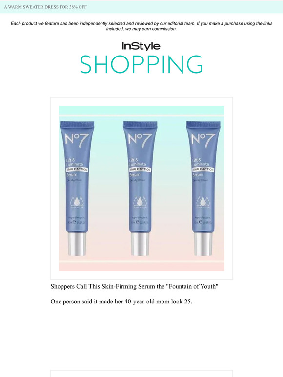 InStyle: The cozy brand Jennifer Garner wears is on sale for InStyle ...