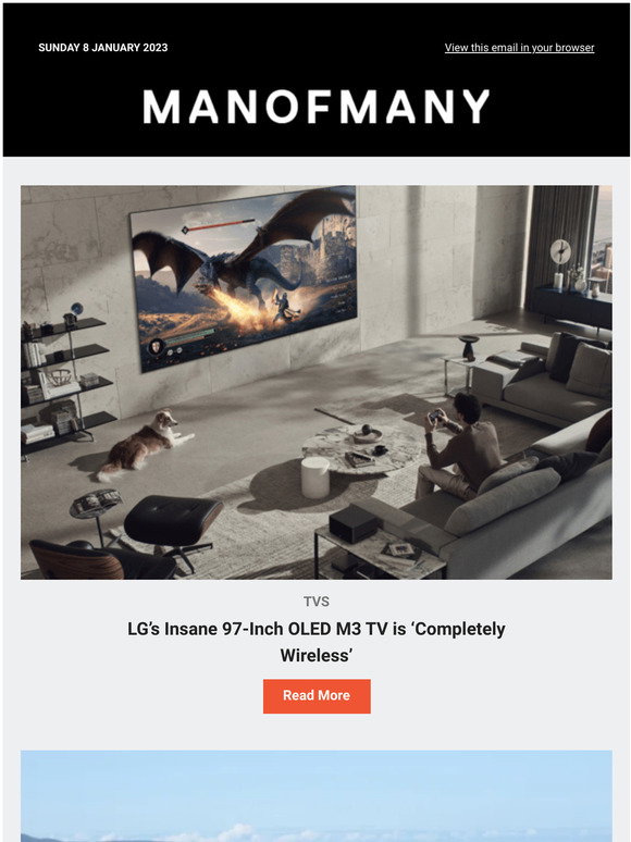Man of Many: LG’s Insane 97-Inch OLED M3 TV is ‘Completely Wireless ...