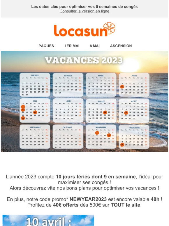 Locasun: ️ Doubler vos vacances en 2023, ça vous dit ?! | Milled