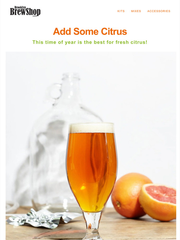 Brooklyn Brew Shop: Citrus (Beer) is in Season 🍋 | Milled