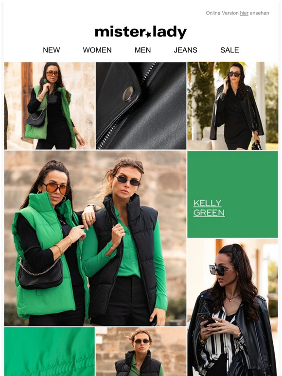 Mister Lady: NEW YEAR - NEW COLOUR - NEW PIECES 💚 | Milled