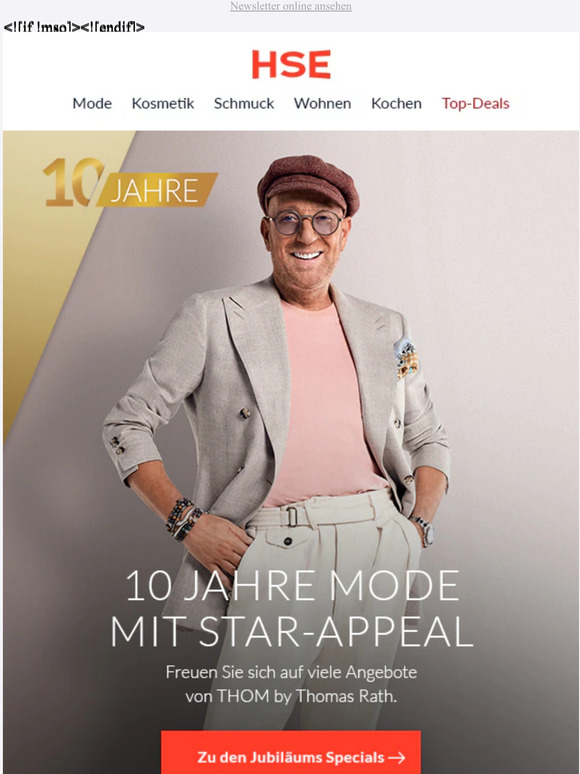 HSE24: 10 Jahre THOM by Thomas Rath | Milled
