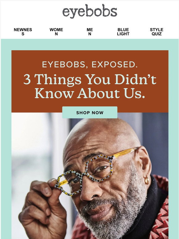 eyebobs: 3 things you didn't know about eyebobs. | Milled