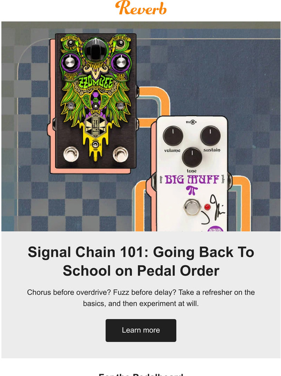 Reverb: Signal path 101, hand-painted guitars & 7 great synth brands ...
