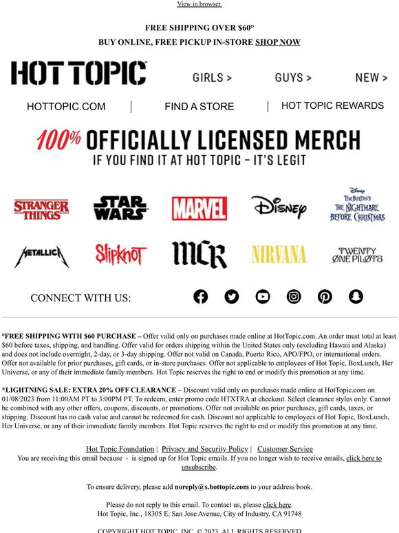 Hot Topic: ⚡ EXTRA 20% off Clearance for the next 4 hours ONLY ⚡ | Milled