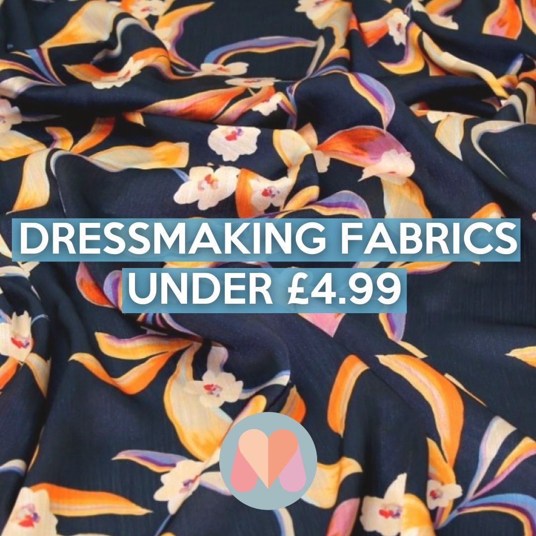 Minerva: Dressmaking fabric for under £4.99 a metre! 💸 | Milled