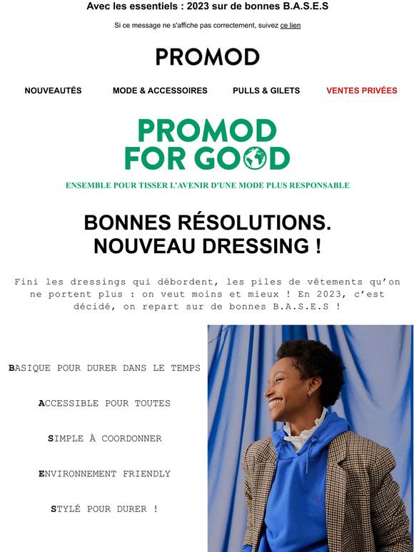 Promod: Bien commencer 2023 ! | Milled