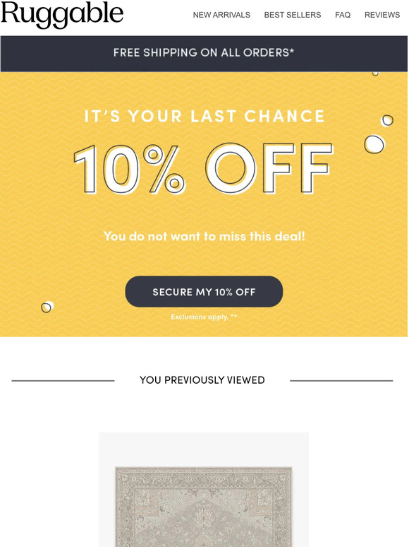 Ruggable: Rug Savings - Last Chance! | Milled