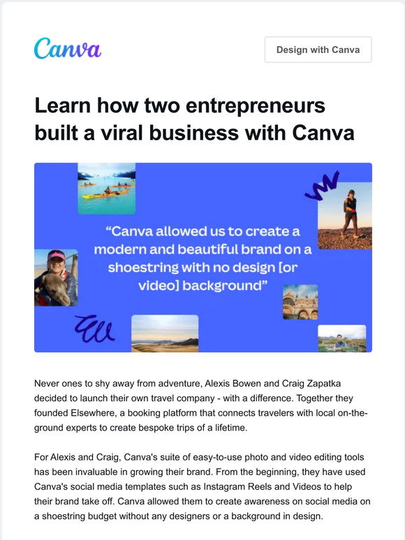 Canva: Built and launched with Canva 🚀 | Milled