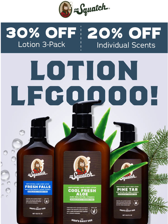 Dr. Squatch: TWO WORDS | Milled