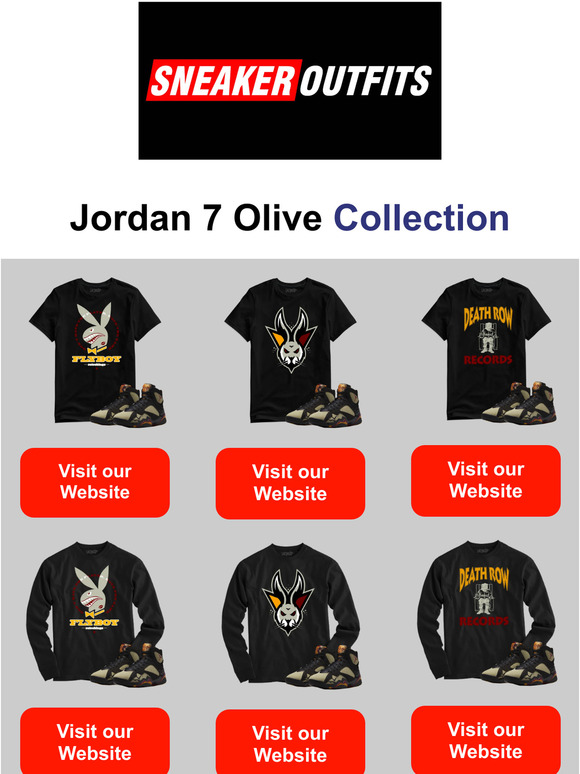 SneakerOutfits: Jordan 7 Olive Collection | Milled