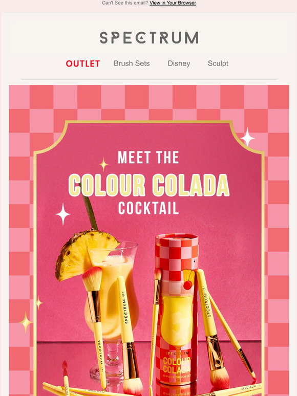 Spectrum Collections: Meet the Colour Colada Cocktail 🍹 | Milled