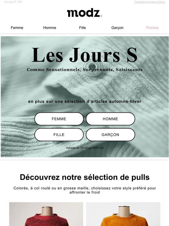 Modz: La sélection pour un hiver au chaud 💕 | Milled