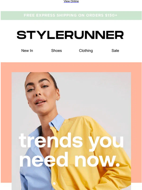 Stylerunner: 3 Trends We're Obsessed With RN 👀 | Milled