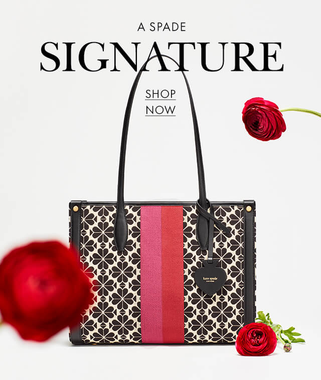 Kate Spade New York: Meet a fan favourite: the Spade Flower Jacquard ...