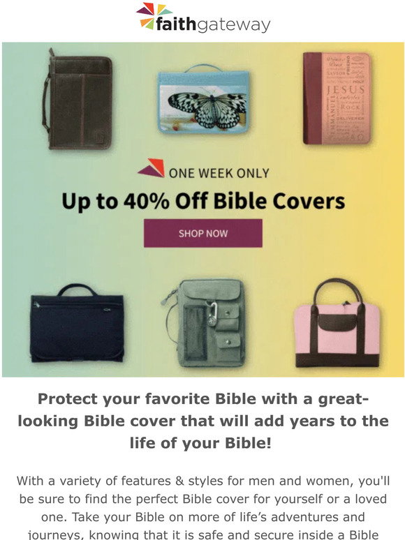 FaithGateway: protect your Bible with a top-notch Bible cover 📖 | Milled