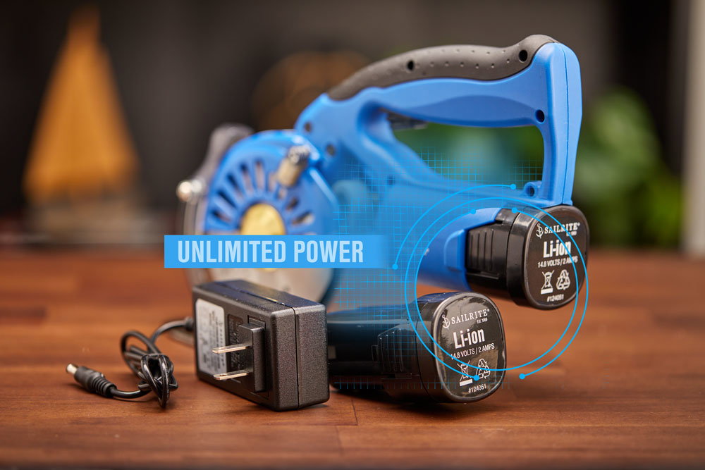 Sailrite: Introducing the Sailrite Cordless Rotary Cutter | Milled
