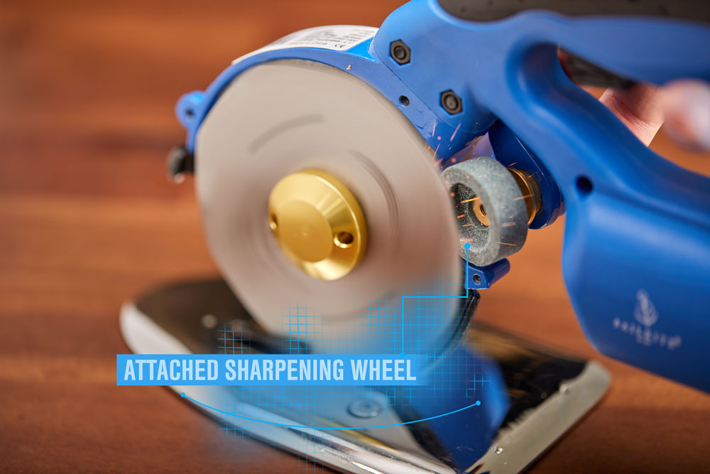 Sailrite: Introducing the Sailrite Cordless Rotary Cutter | Milled