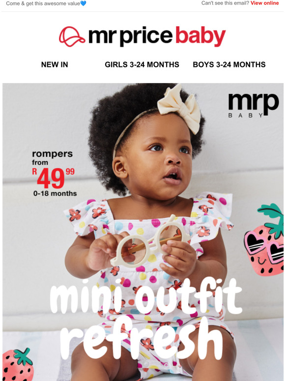 MRP: Super-cute baby faves from R39.99 & much much more🙌 | Milled