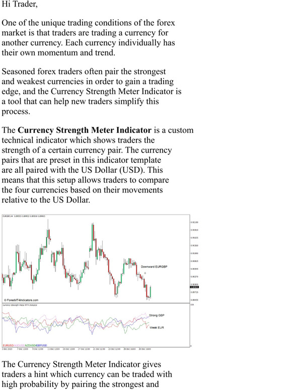 Forex MT4 Indicators: [Download] Currency Strength Meter Indicator for ...