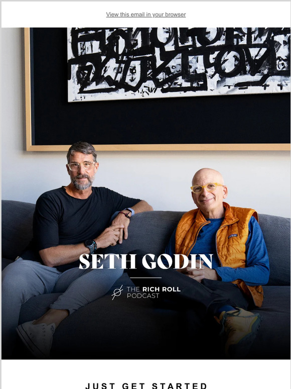 Rich Roll: Seth Godin On Creativity, Marketing & New Ways To Address ...