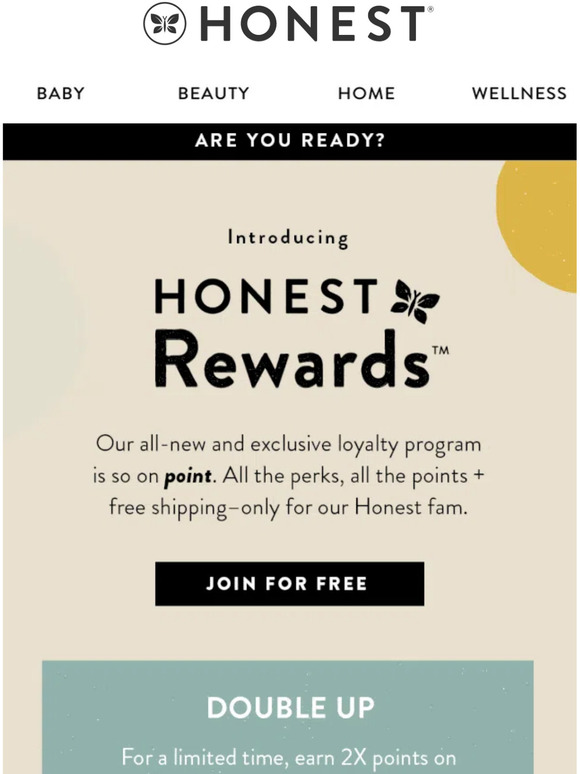 The Honest Company: Introducing: Honest Rewards | Milled