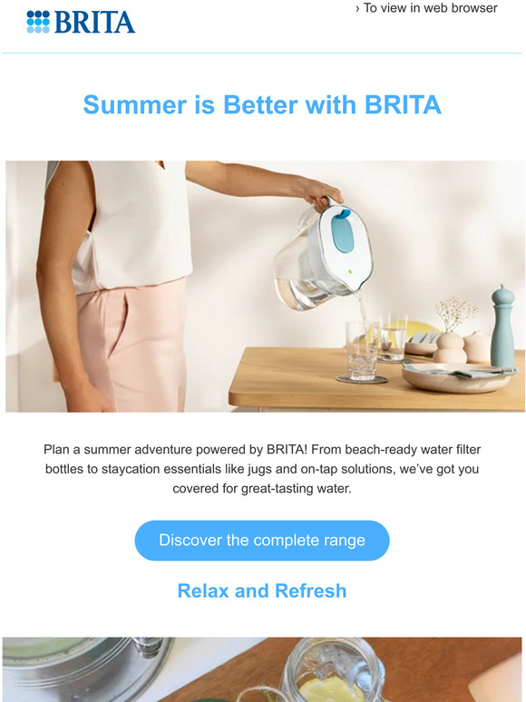 Brita: Be ACTIVE with this exclusive subscriber offer | Milled