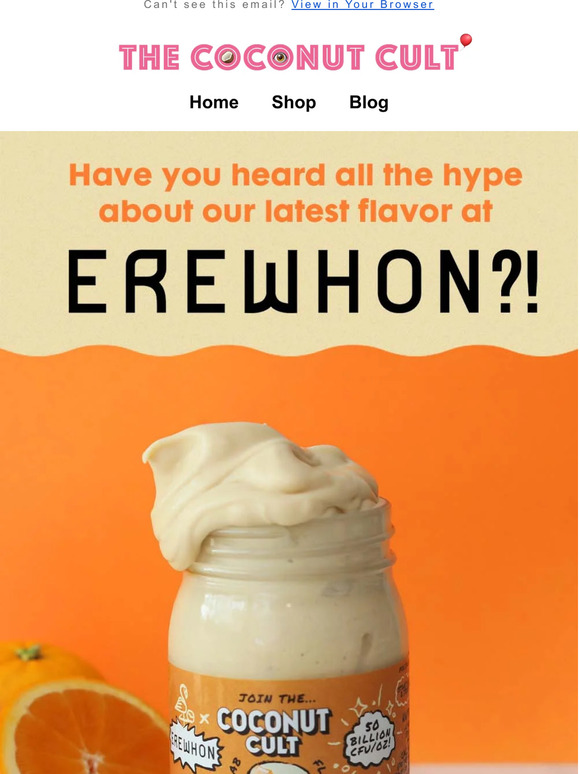 The Coconut Cult: 🍊 The Flavor You've been Asking For 🍊 | Milled