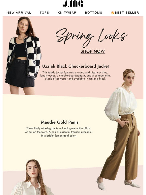 J.ING: 🍃Spring looks here,chic and affordable | Milled