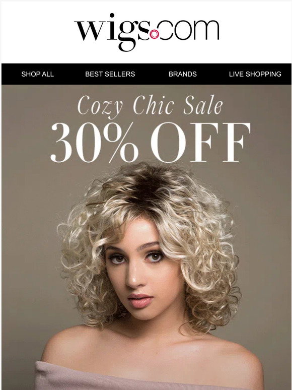 Wigs: Cozy up with 30% OFF | Milled