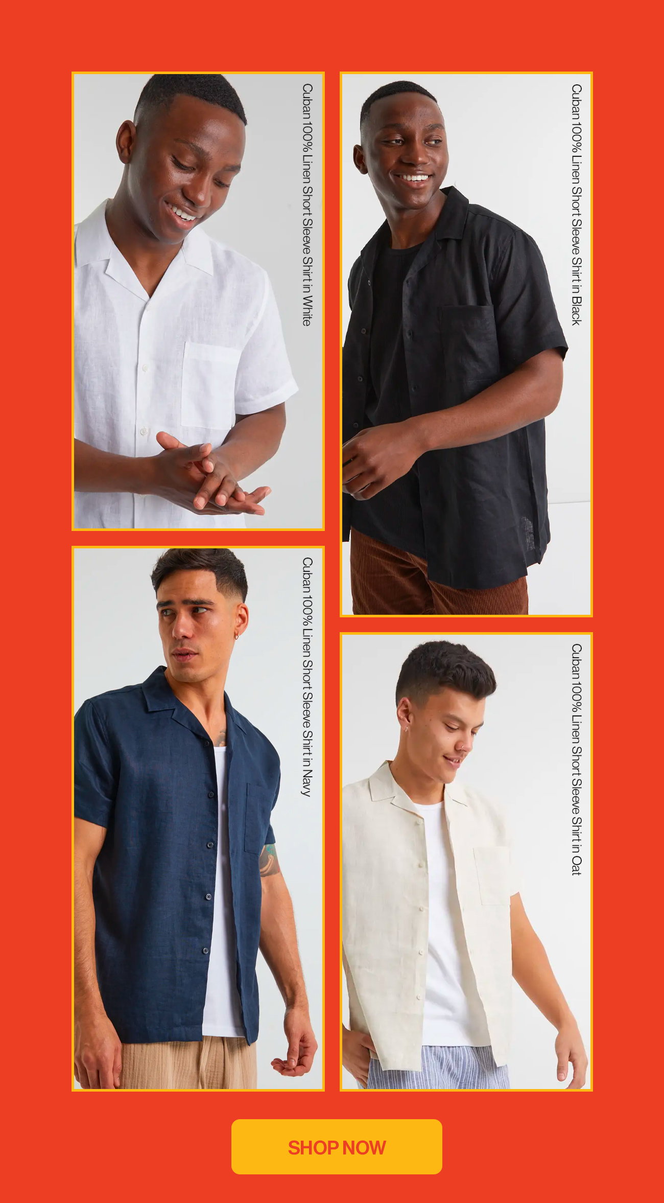 Hallenstein Brothers: Short Sleeve Linen Shirts now $29.99 😎 | Milled