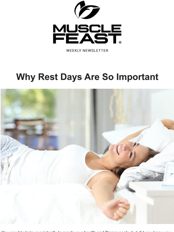 Muscle Feast: Why Rest Days Are So Important | Milled