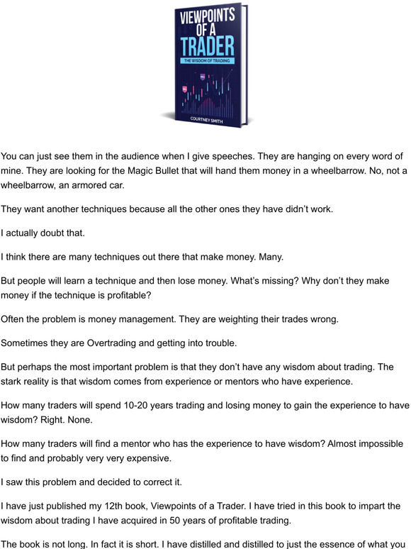 Wealth Builder: You Don’t Need Another Trading Technique, You Need This ...