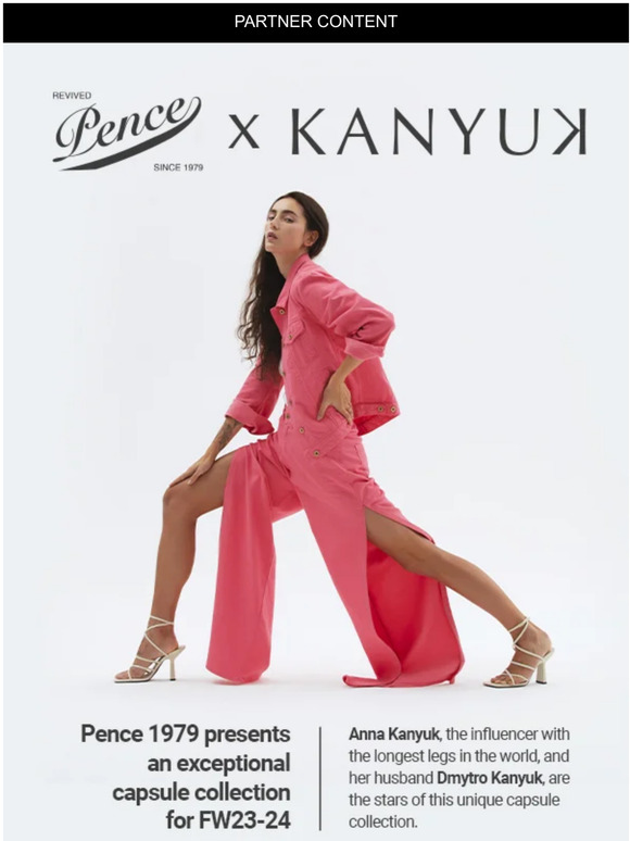 Women's Wear Daily: Pence 1979 x Kanyuk - an exceptional capsule ...