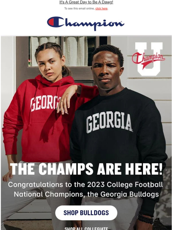 Champion: The Champs Have Arrived 🏆 Get Your Gear | Milled