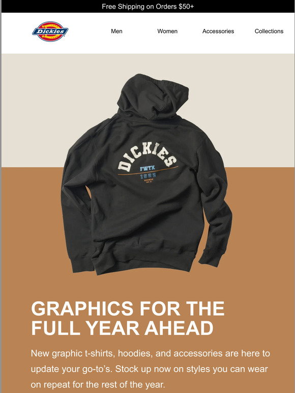 Dickies: Just Arrived: Fresh Graphics 🆕 | Milled