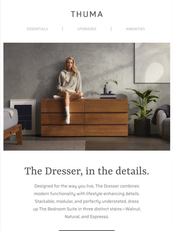 Thuma: The Dresser, in the details. | Milled