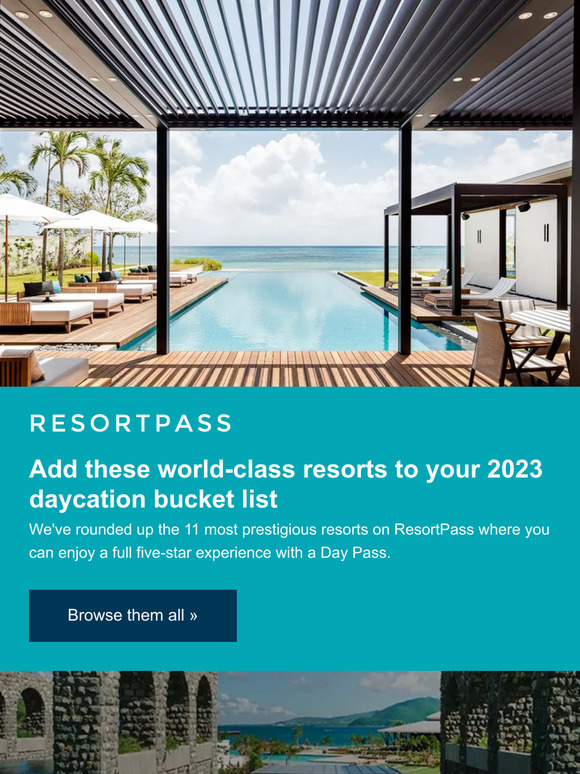 ResortPass: 11 world-class resorts for your next daycation | Milled