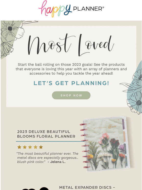 The Happy Planner: Most Loved for 2023 ️ | Milled