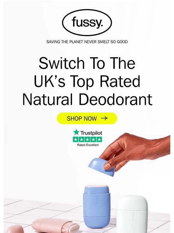 Fussy: A deodorant to keep your Dry This January 🌍💪 | Milled