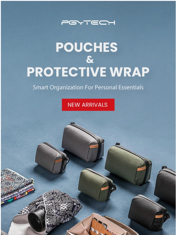 PGYTECH: 💥It's true! Introducing Our New Tech Pouch and More | Milled
