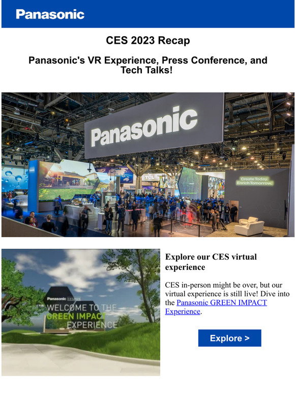 Panasonic: CES 2023 recap - don't miss anything! | Milled