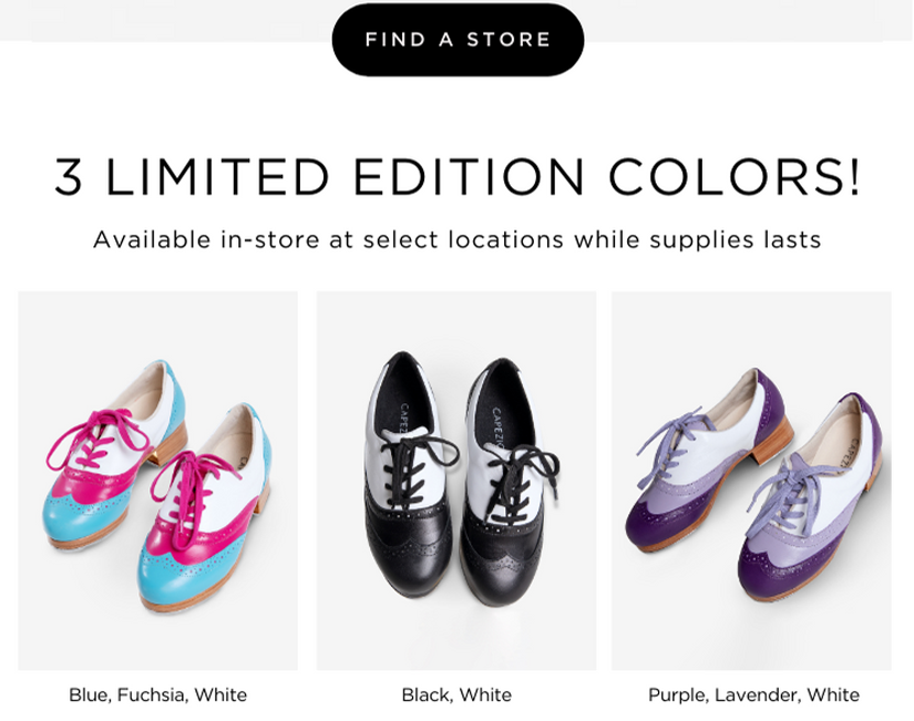 Capezio: LIMITED EDITION ROXY TAP SHOE! 💫 | Milled