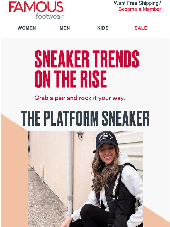 Famous Footwear: The sneaker trends influencers are loving 📸 | Milled