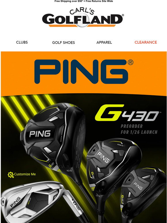 CARLSGOLFLAND.COM: NEW ⚡ PING G430 | Go Father. Faster. | Pre-Order NOW ...