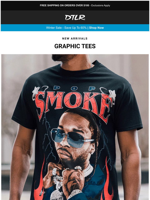 DTLR (Down Town Locker Room): New Graphic Tees + More | Milled