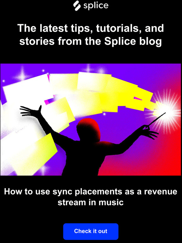 Splice: Landing sync placements, changing your artist name, and setting goals. | Milled