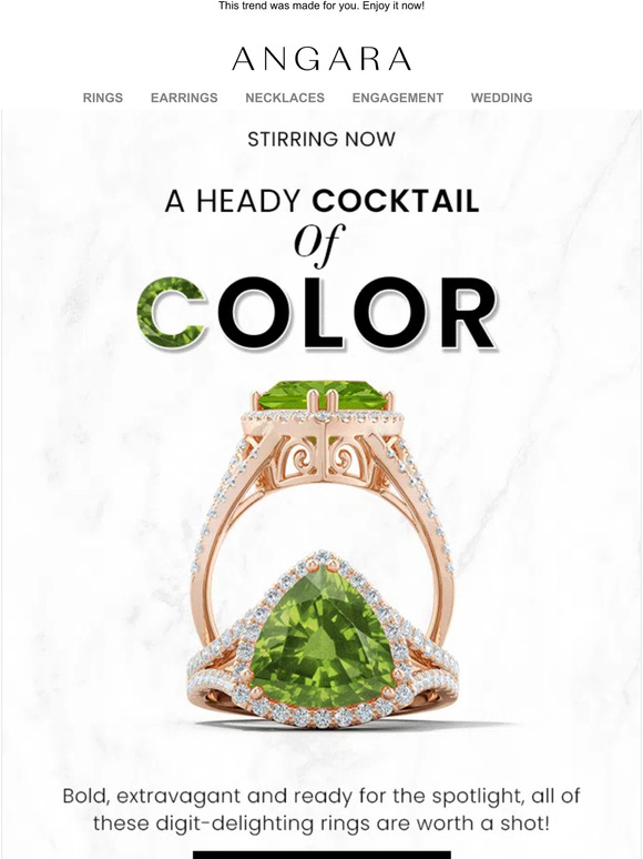 Angara: Finally: A Trend as Fabulous as You 💍 | Milled